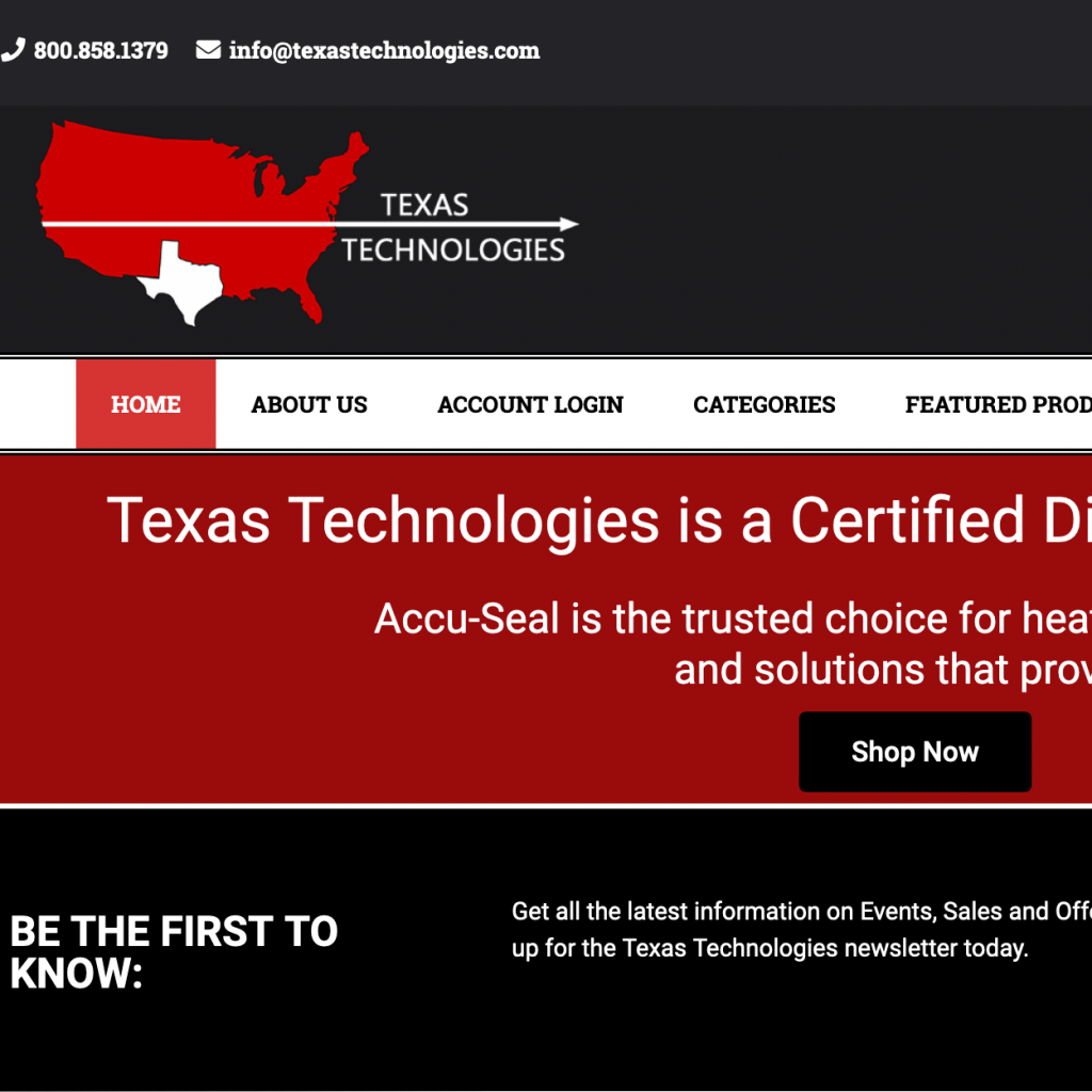 Texas Technologies – Sealers - Red Technologies